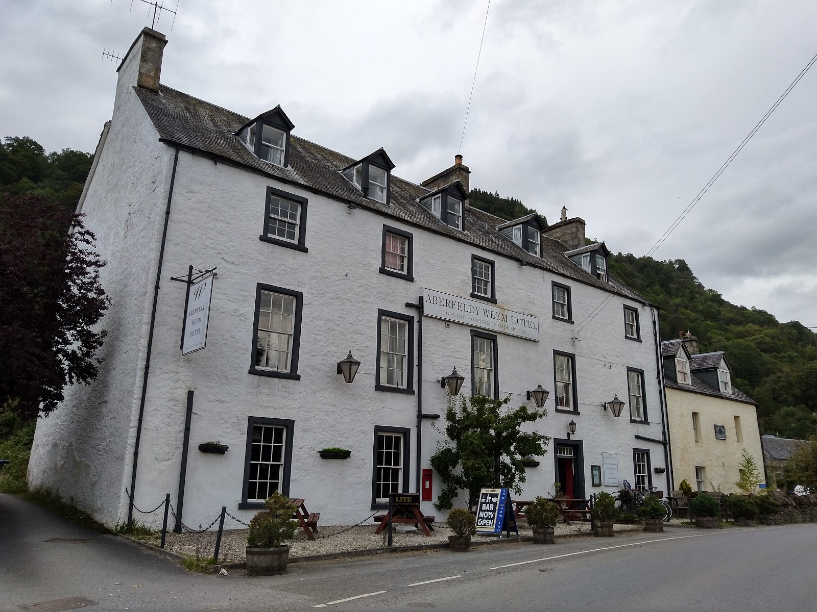Day 21 - Weem Inn (Aberfeldy) to Kinguisse