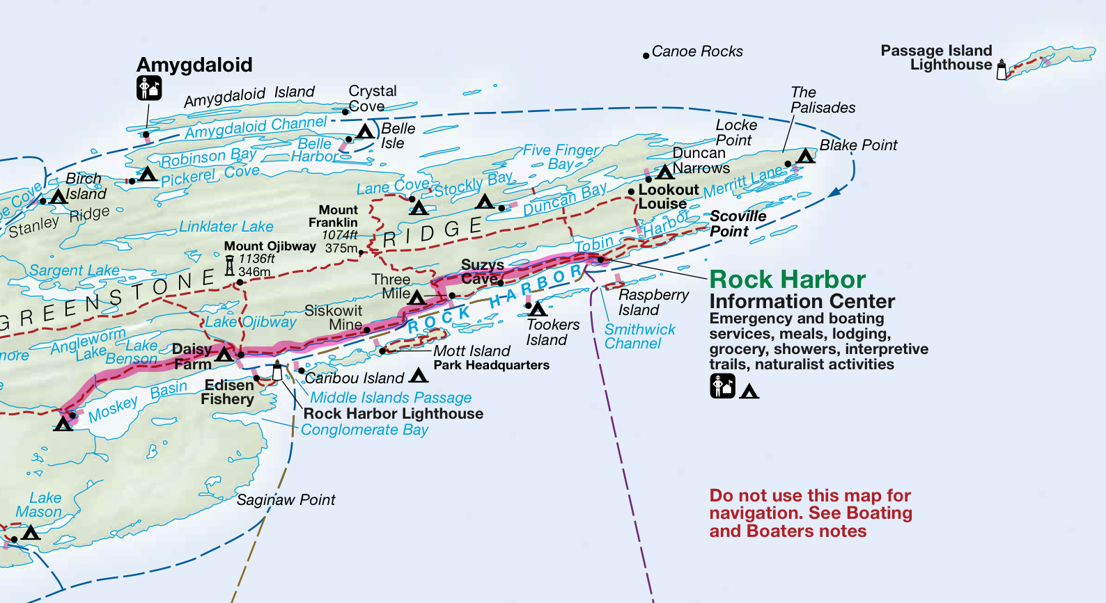 Cliffs and Ruins: Isle Royale 2016, Day 5: Moskey Basin to Rock Harbor