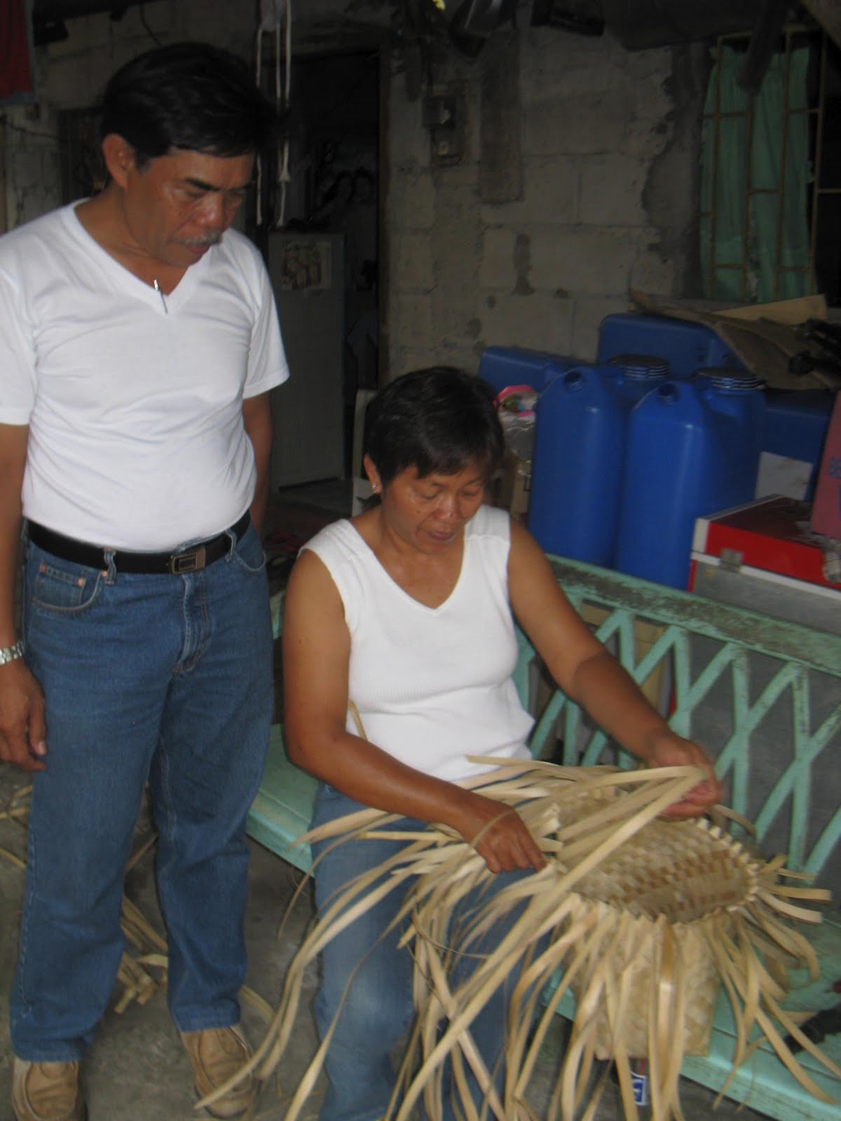 Barangay Manuyo Dos: Bayong Making @ Purok 5