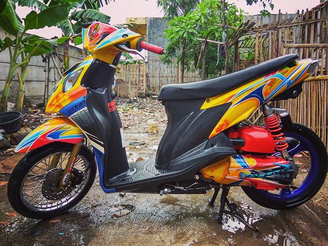 70 Foto Modifikasi Motor Nex Simple Menawan Terbaru