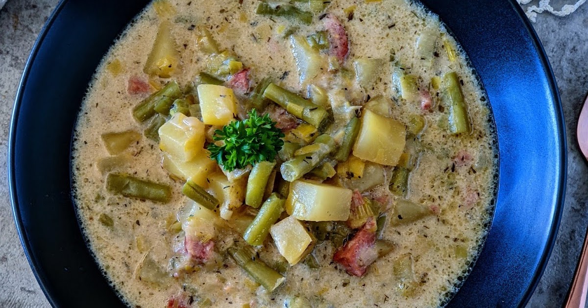 Bouneschlupp - Luxembourg Green Bean Soup