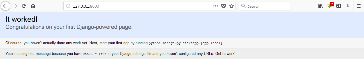 How to create Django Project