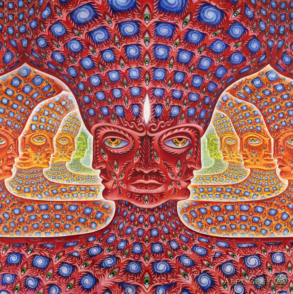 Cromofora La ( Paloma) Contemporary Online Art Gallery: ALEX GREY ...