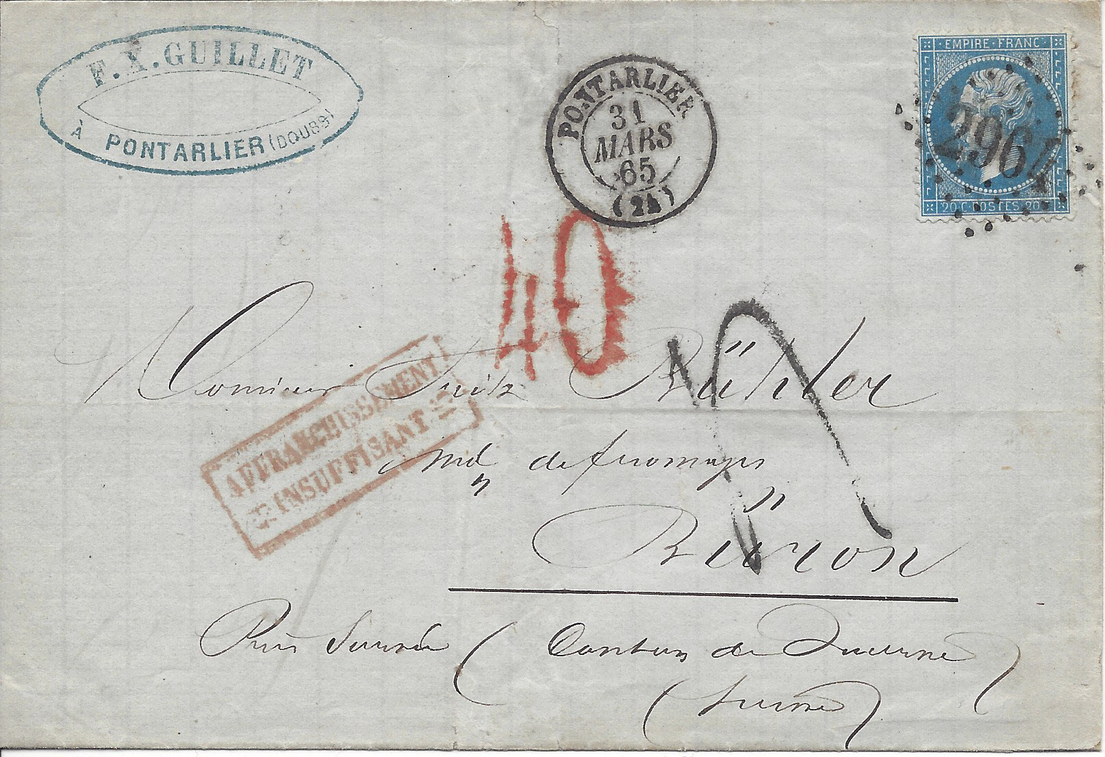 GFF Postal History: How Did They Know? - Postal History Sunday