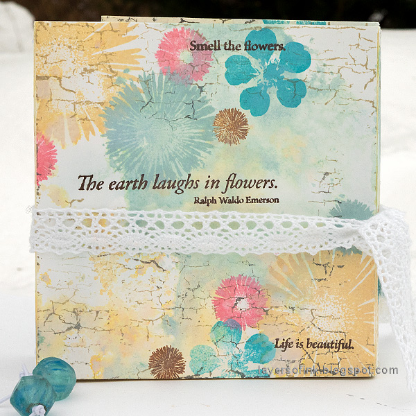 Layers of ink: Floral Folio Tutorial
