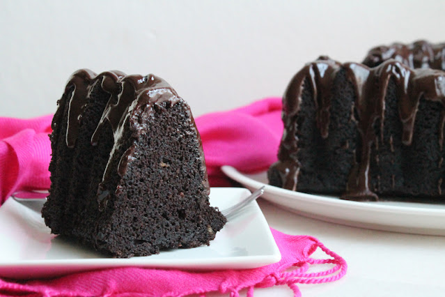 Food Lust People Love: Chocolate Brandy Cake #BundtBakers