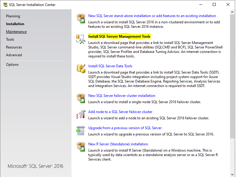 Learning SQL : Installing SQL Server and SSMS in your laptop