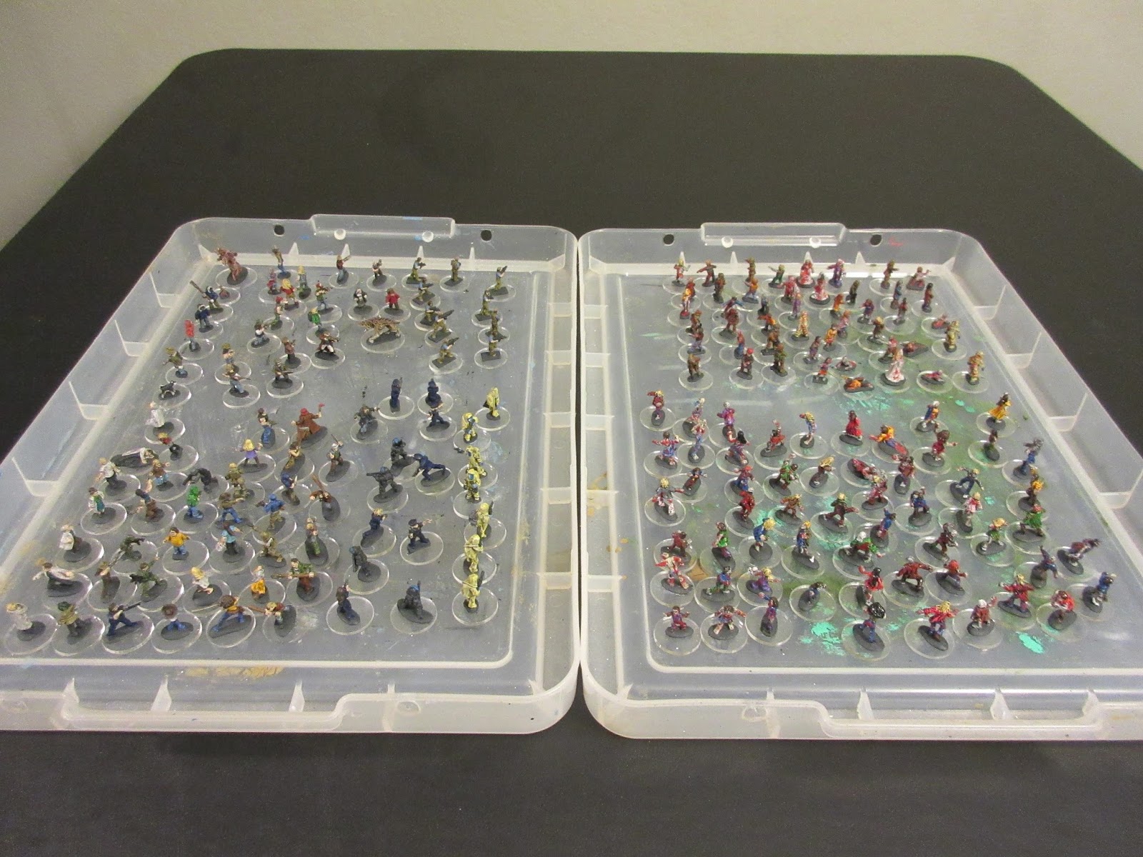 Mars Miniatures Commissions: 15mm Zombie Apocalypse on Clear Bases