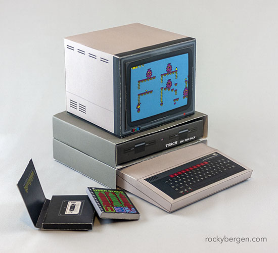 BBC Micro Papercraft | Paperized Crafts