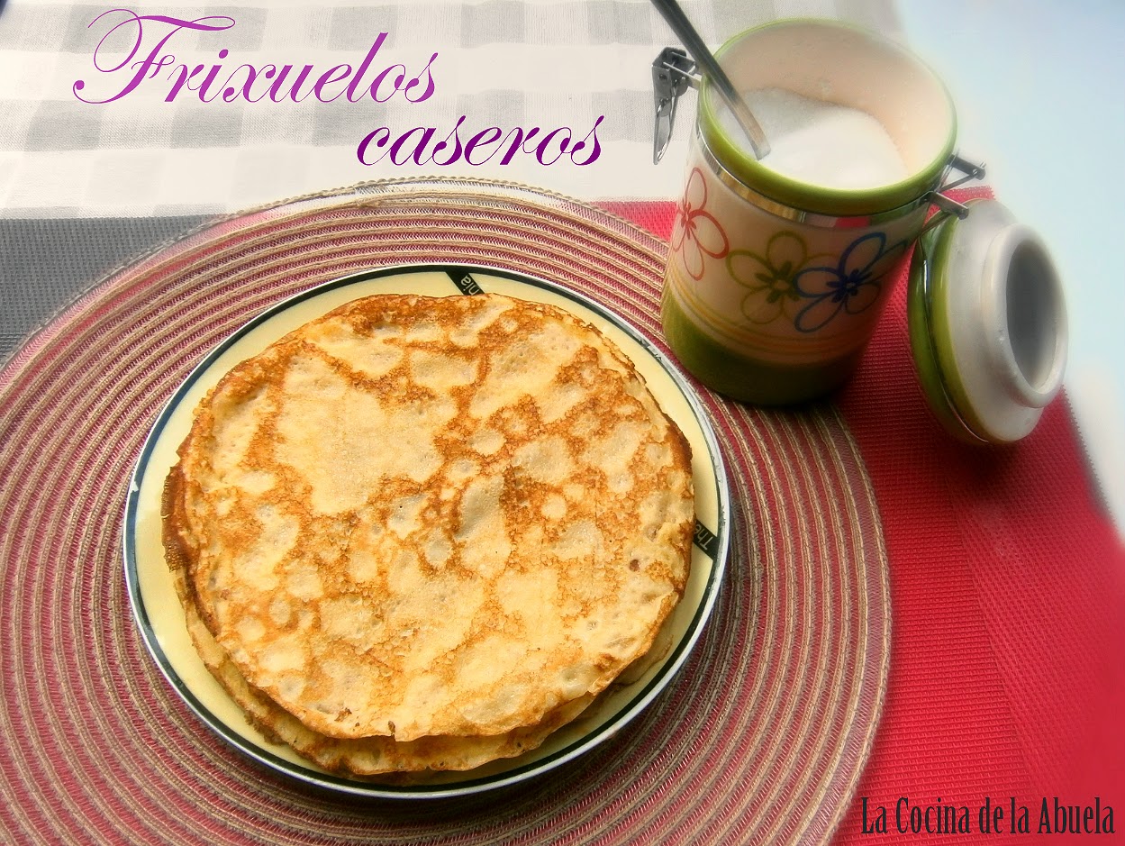 Frixuelos caseros.