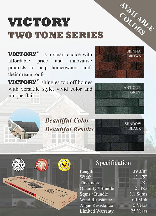 VICTORY Shingles Bitumen - ATAP ASPAL BITUMEN