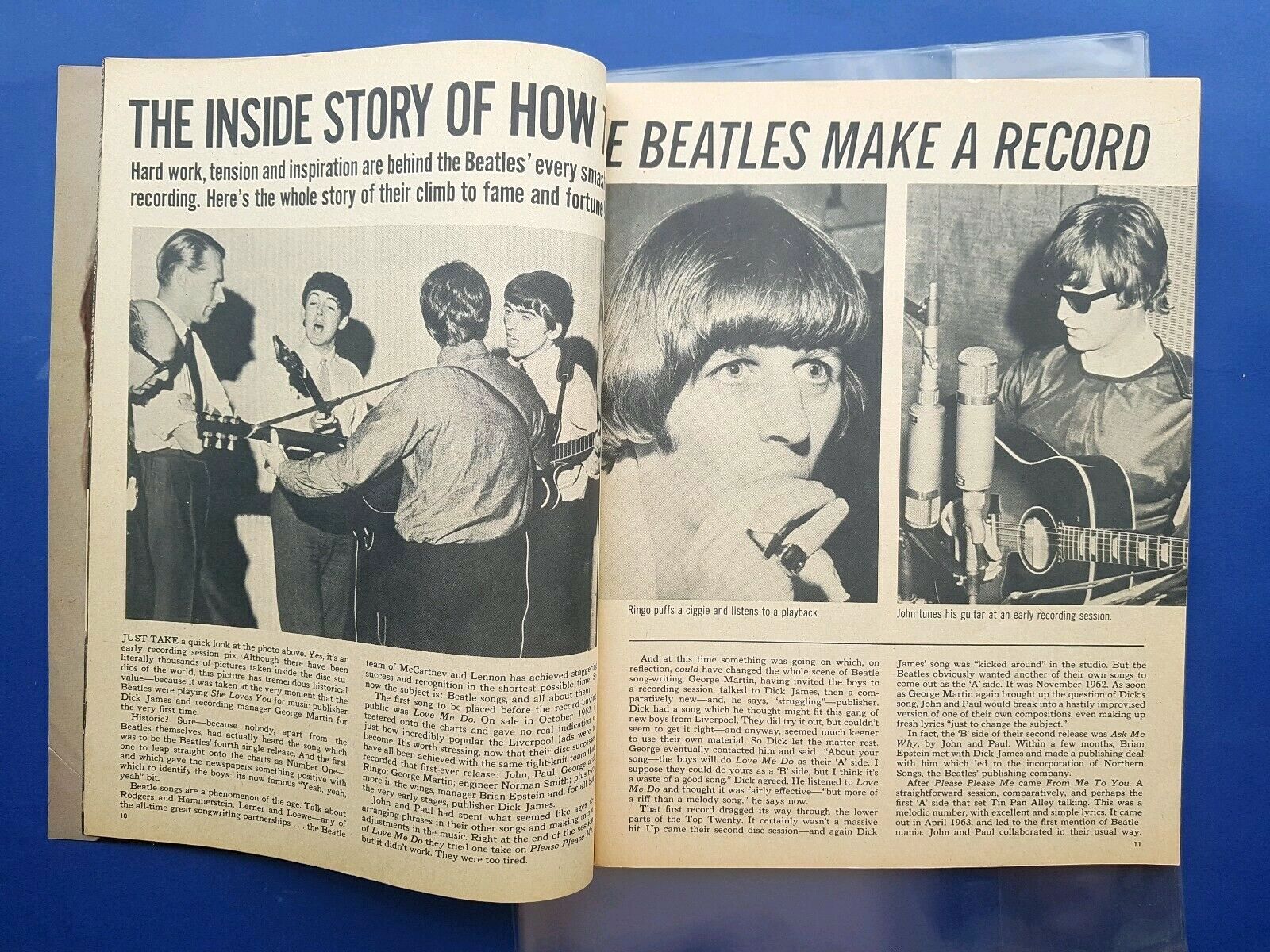 Vintage Beatles mag: 16 Scoop! - The Whole Story