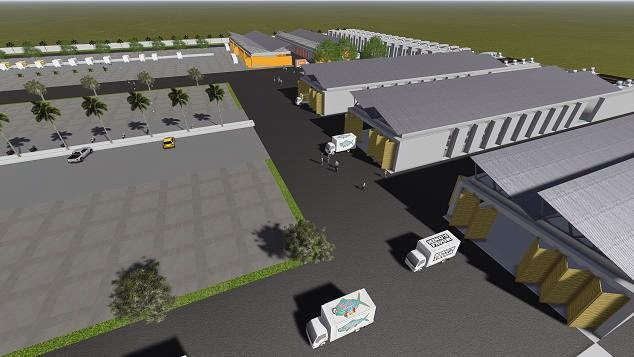 Jasa Gambar Konsep Desain Gudang Luas dan Rapi - Desain Rumah Ruko