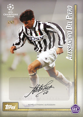 Trading Card Hub.UK: Topps The Lost Rookie Cards - Alessandro Del Piero