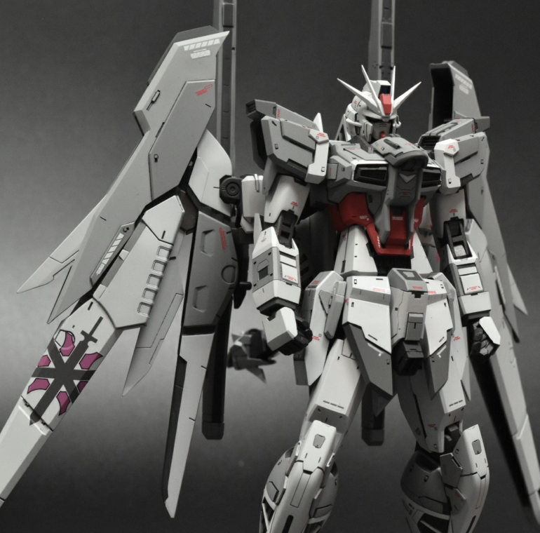Custom Build: HG 1/144 Impulse Gundam Blanche