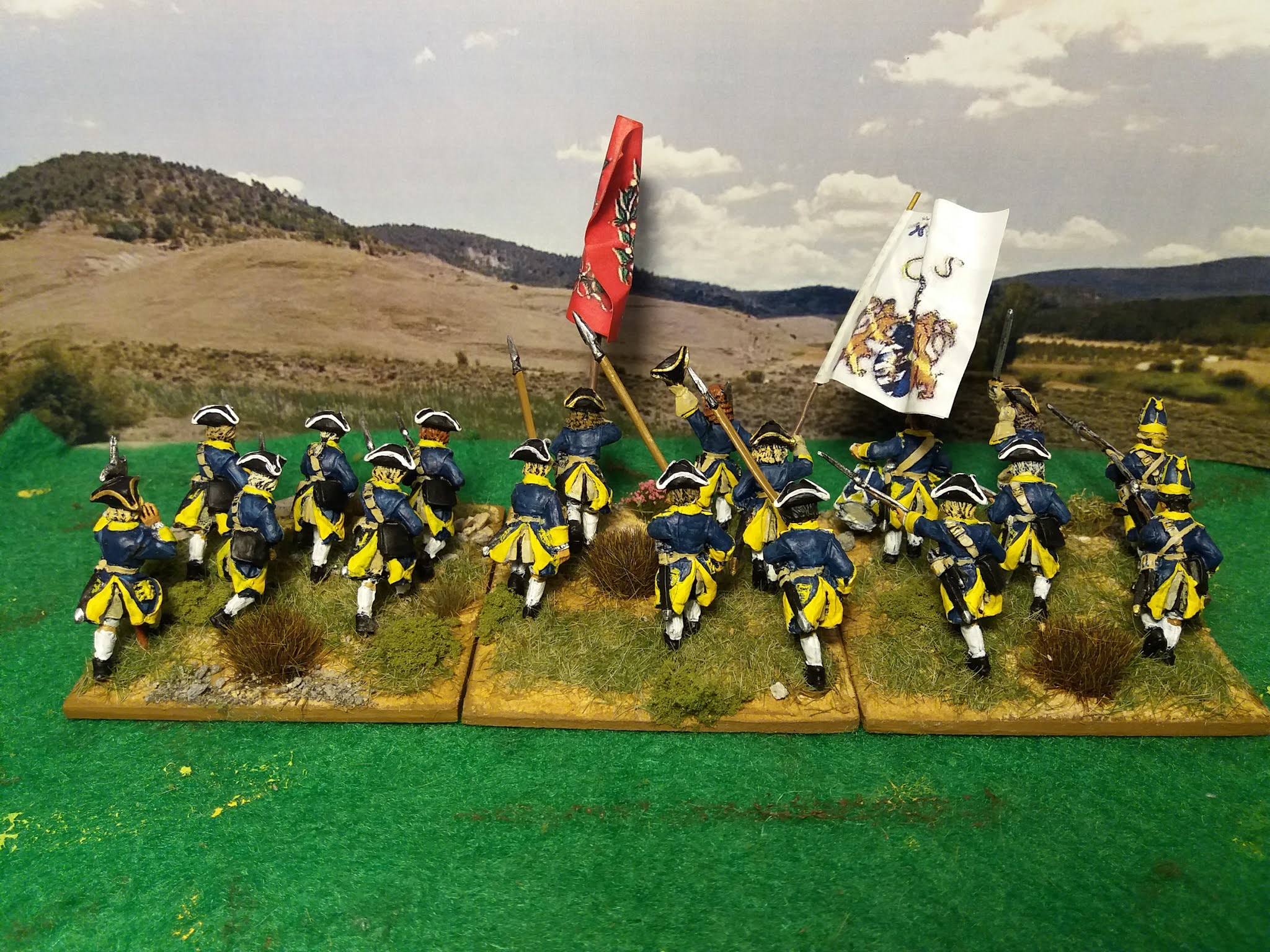 Bydand: Great Northern War Swedes - Viborg Regiment