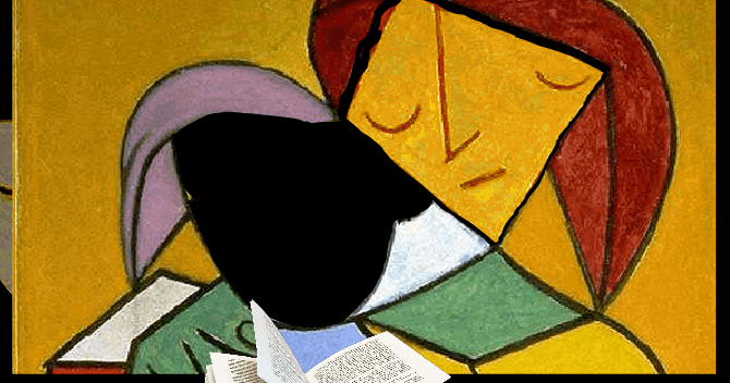 ART COLOR: PİCASSO - TWO GİRLS READİNG - ANİMATİON VERSİON