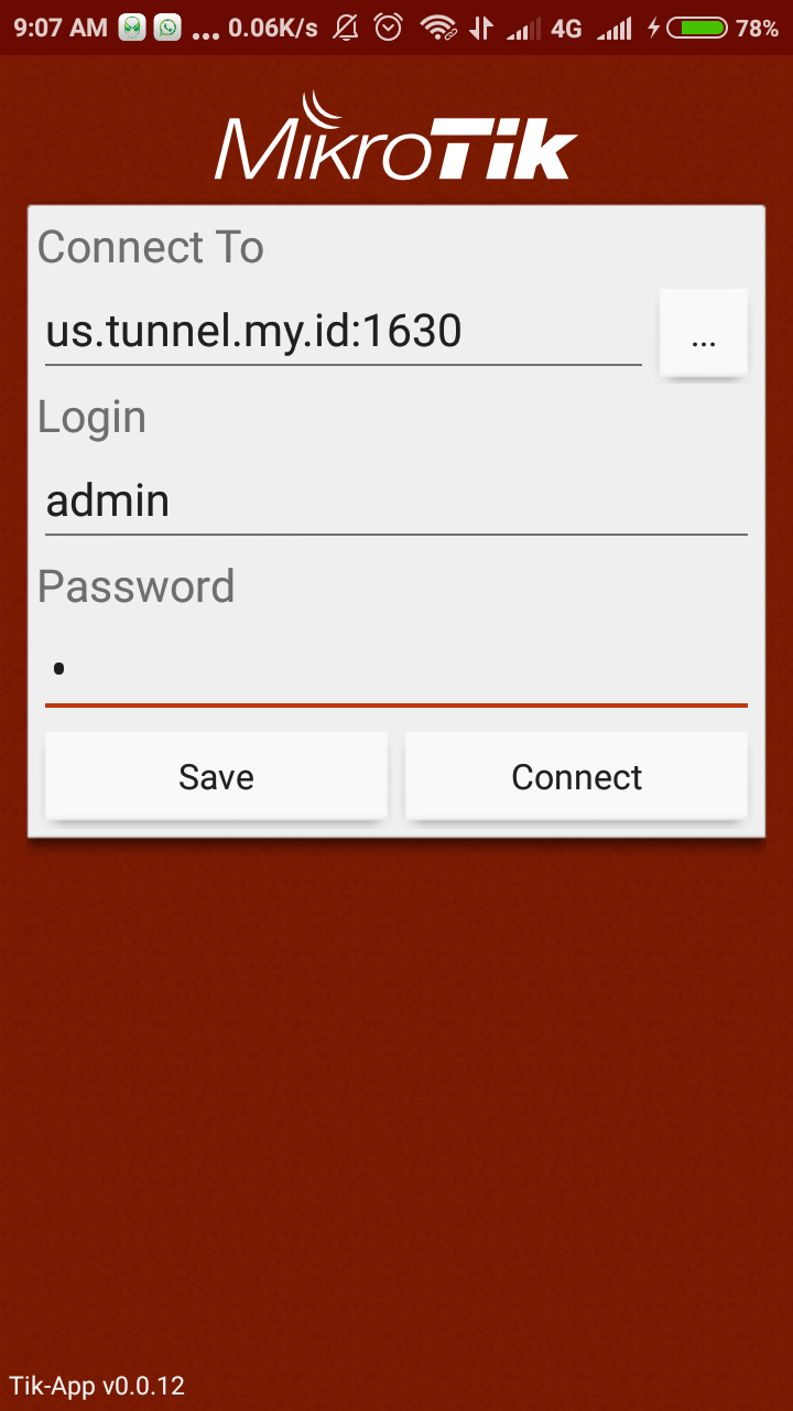App Android To Access MikroTik ~ AF-IT