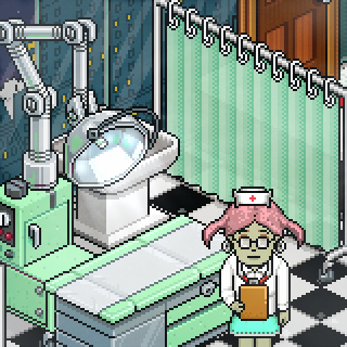 Coleção - Hospital | Banco de imagens do Habbo Hotel - Acervo