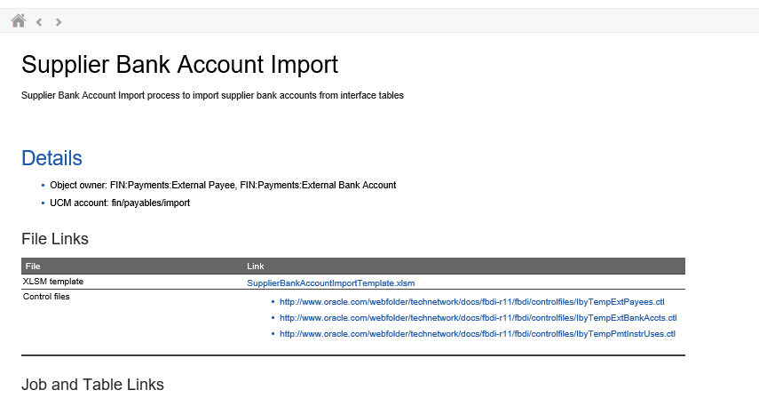 Oracle Application's Blog: Supplier Banking Interface in Oracle Cloud ...