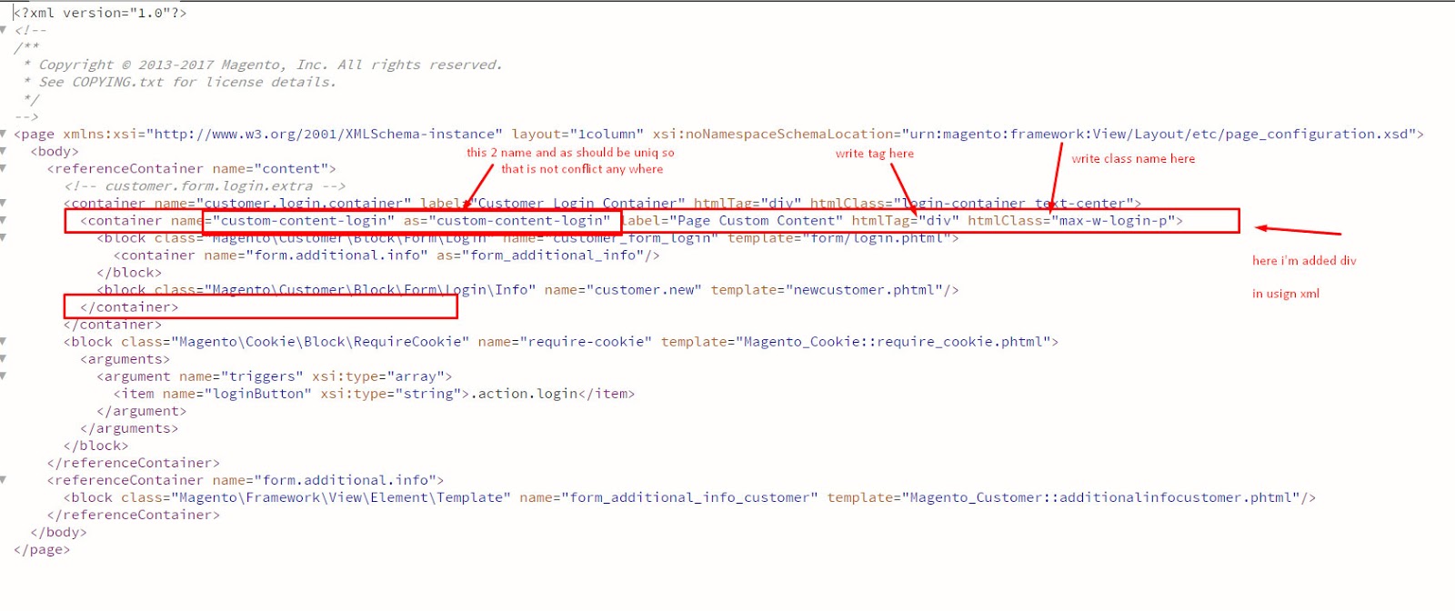 How To Add Custom Tag In Magento 2 Using Xml File