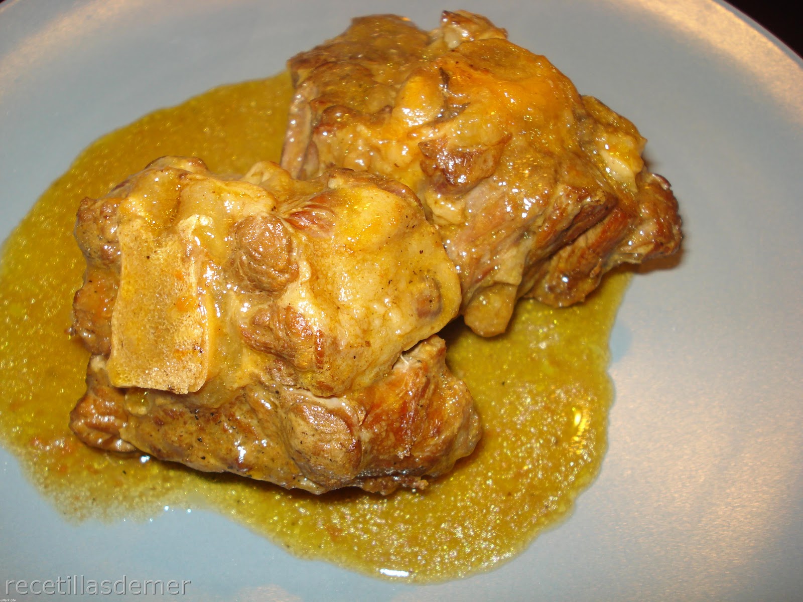 Recetillas de Mer: RABO DE TERNERA O DE TORO CON SALSA