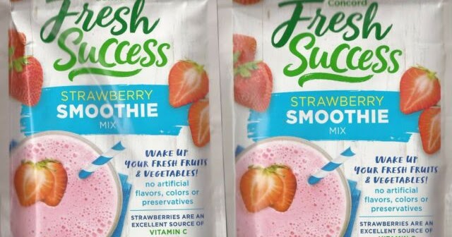 Fresh Success Strawberry Smoothie Mix 44 Cents Each!