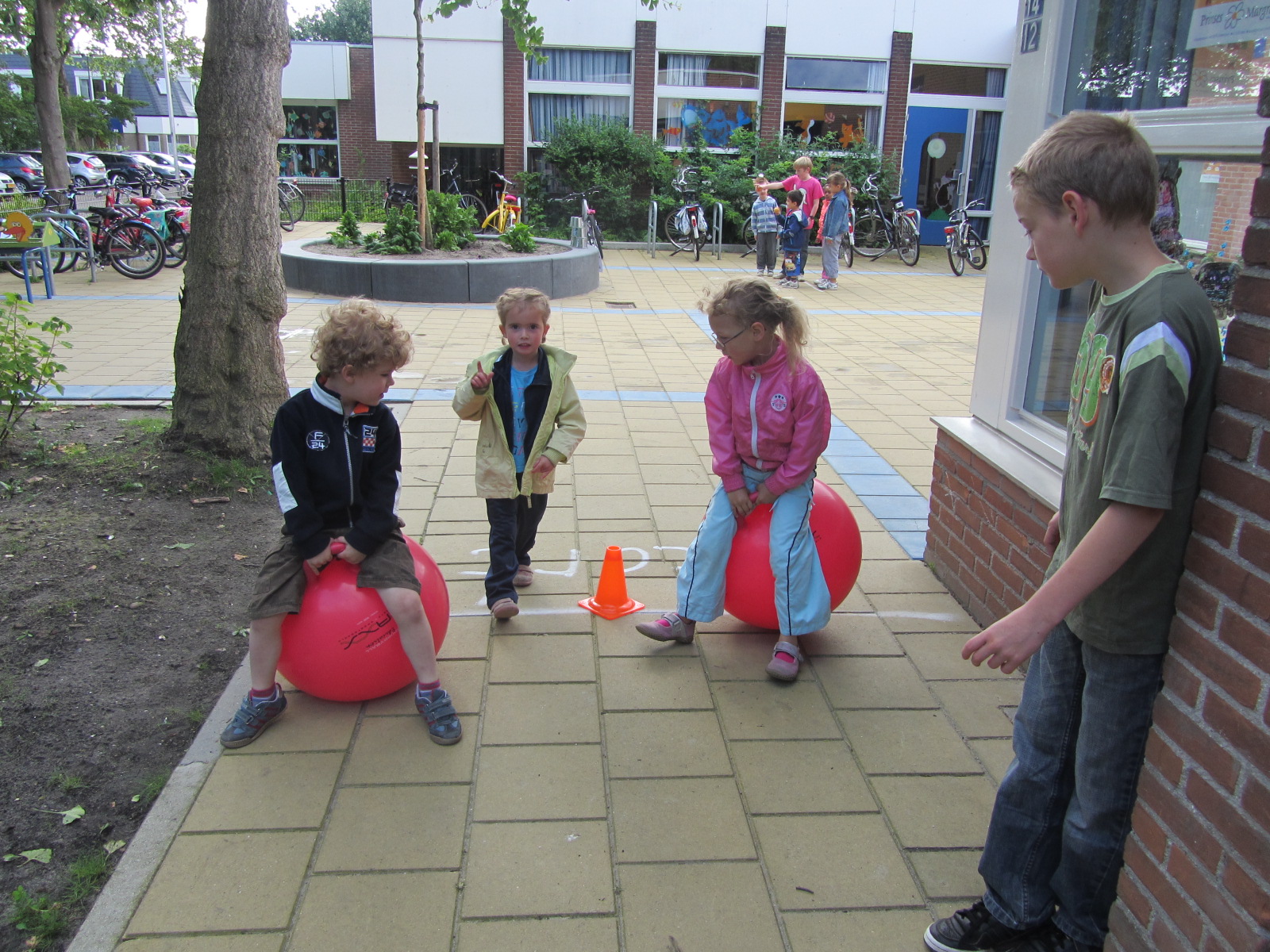 Kleuterspel: Sportdag