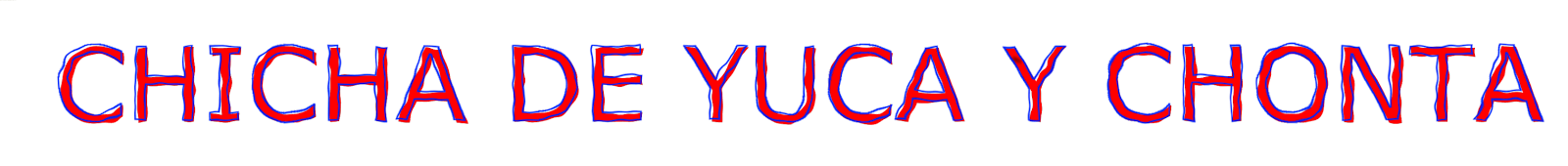 GASTRONÓMIA DE ECUADOR: CHICHA DE YUCA Y CHONTA (ORIENTE)