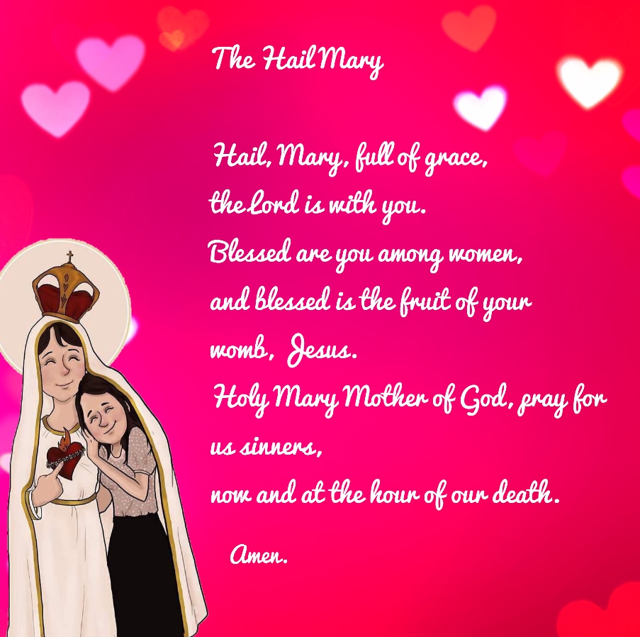 HOTARU NO HIKARI: Oração em inglês: Ave Maria