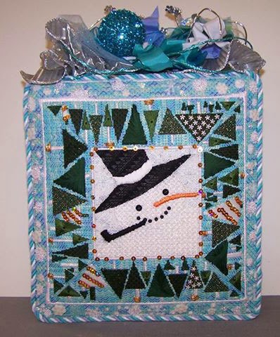 Snow Stitches - - Bedecked and Beadazzled