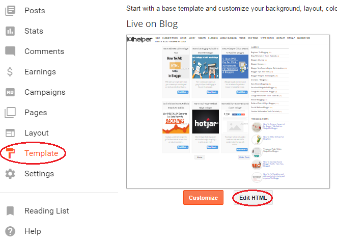 Horizontal Scrolling Menu For Blogger Mobile Site - Rahasia Kecil ...