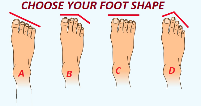 Your Foot Shape Can Tell About Your Personality - Laughingshots