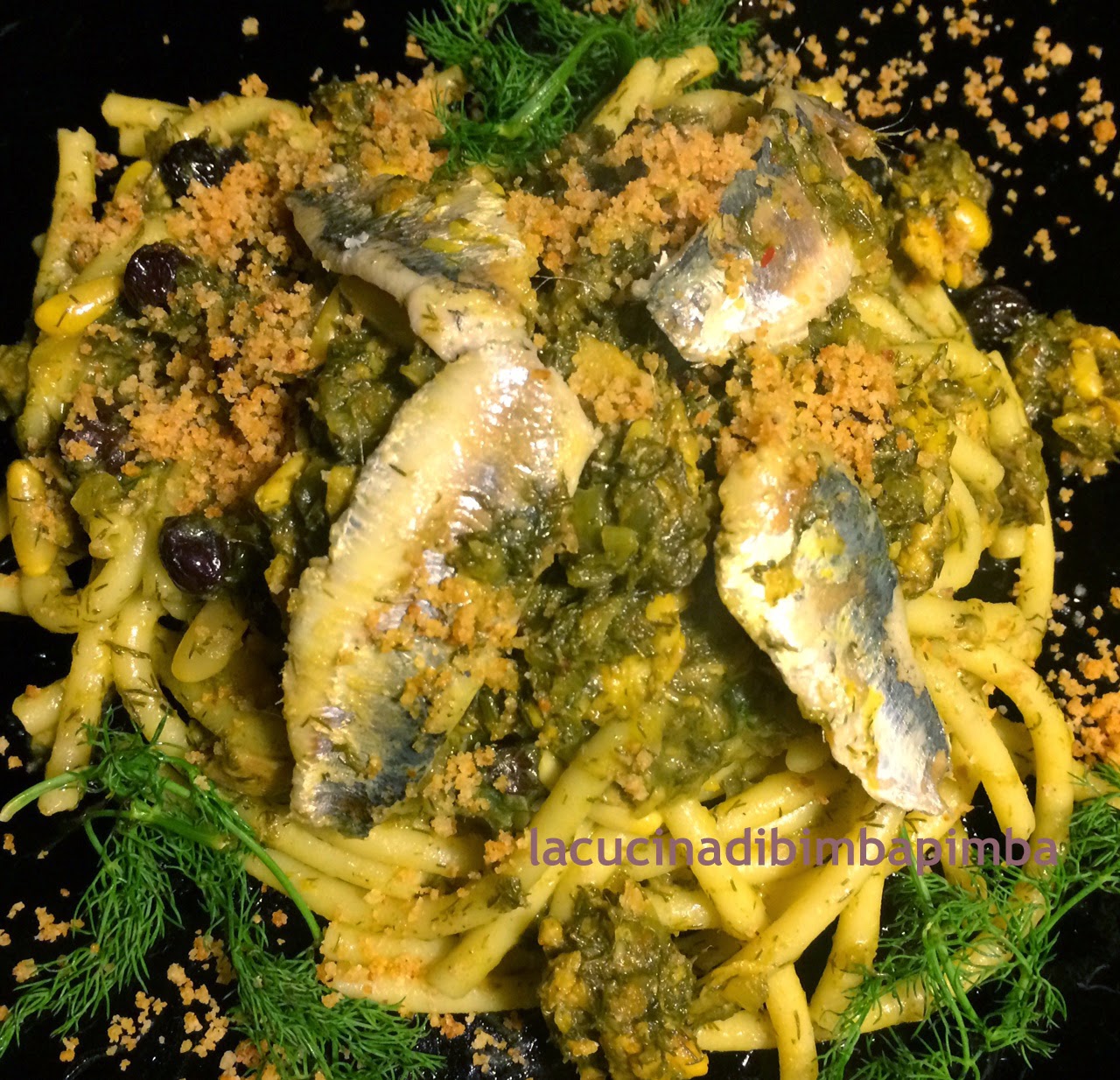 la cucina di bimba pimba: la Pasta con le sarde... alla palermitana ...