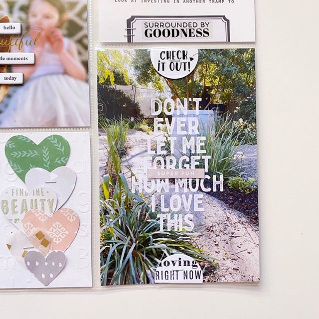 Project Life Pocket Page by Rachel.