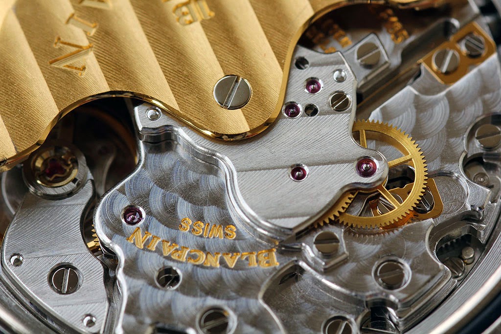 Watch Movement Finishing: Blancpain cal F185