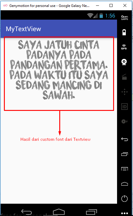 Belajar Android Studio Merubah Font Atau Custom Font Textview - Android ...
