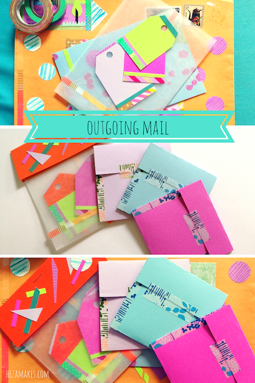 Heza Makes: Outgoing Mail