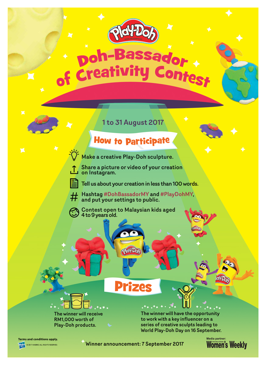 Create Your Own Imagination Play-Doh To Win By Hasbro Toy Malaysia ...