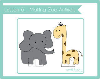 Crafty Kids Academy: Lesson 6 - Make your own Zoo Animals