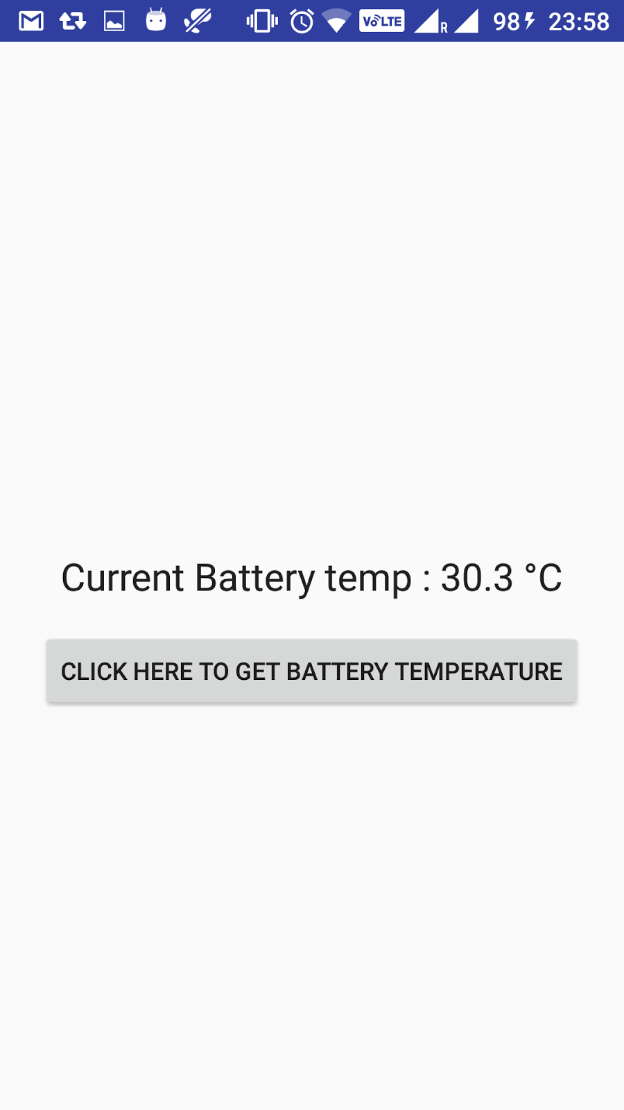 get battery temperature in android programmatically - Java2Blog get battery temperature in android programmatically - Java2Blog