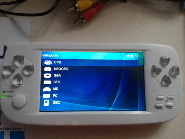 Game console PAP KIII Xinxu con 653 giochi anni 80-90