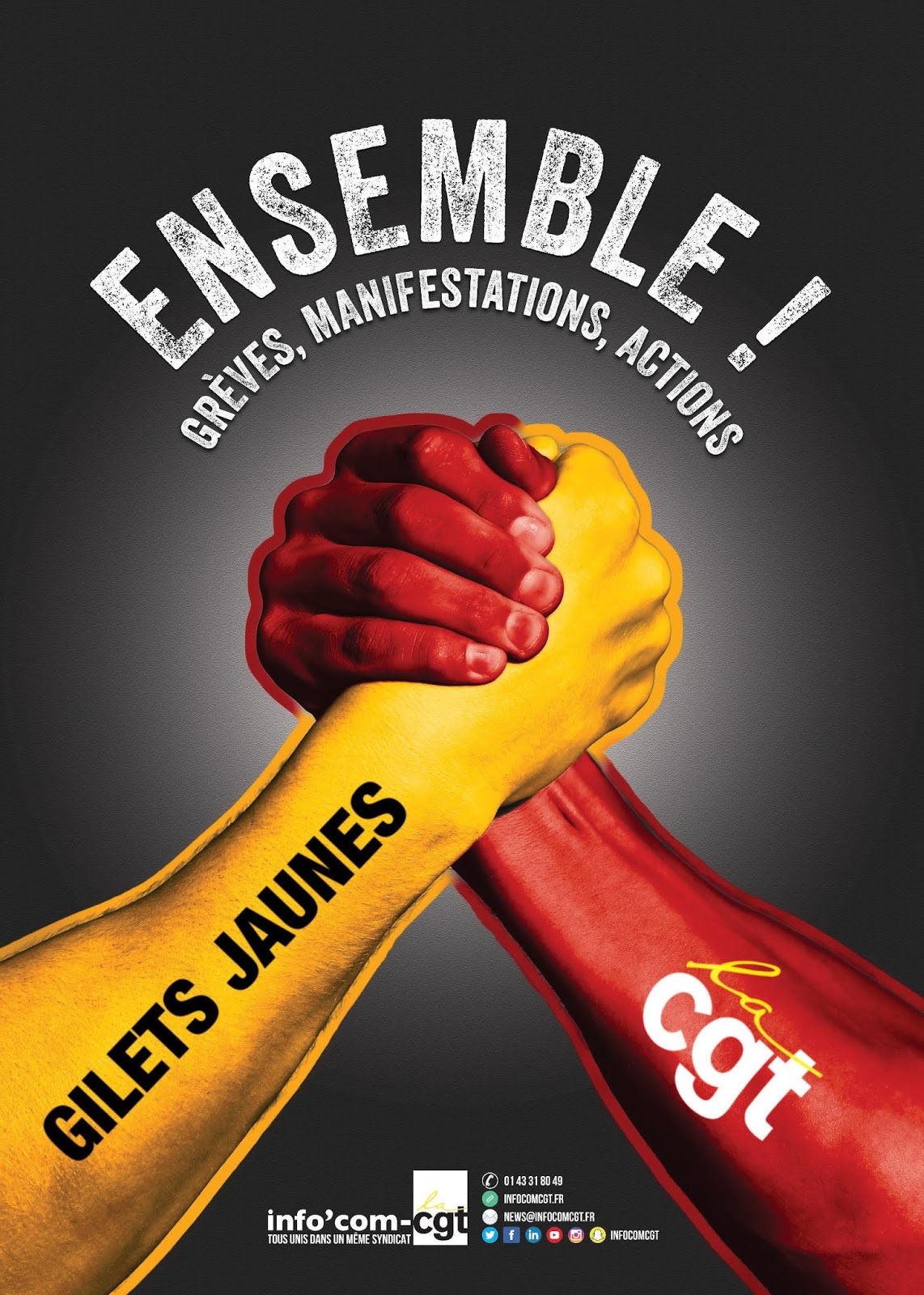Siglo XXI: LA CGT MISE SUR LA JOURNÉE DE GRÈVE NATIONALE POUR POUSSER ...