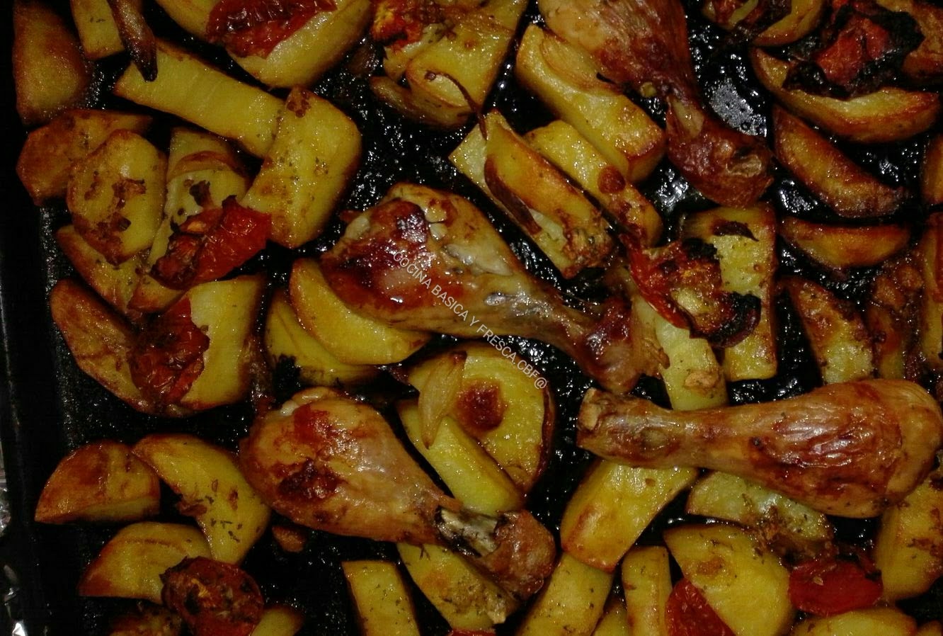 Cocina Basica y Fresca: MUSLITOS DE POLLO ASADOS AL PIMENTON CBF@