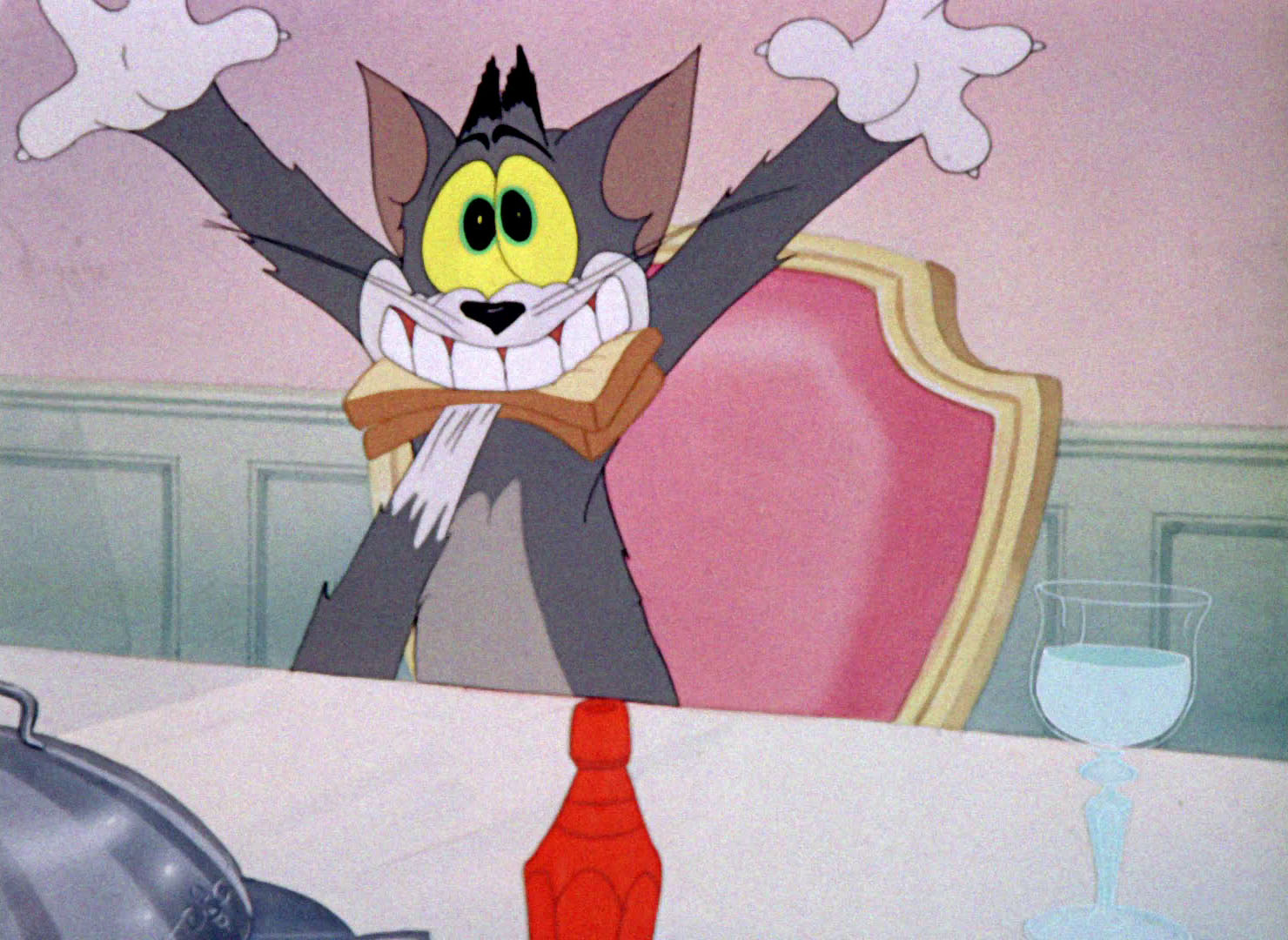 Tom & Jerry Pictures: "The Mouse Comes to Dinner"