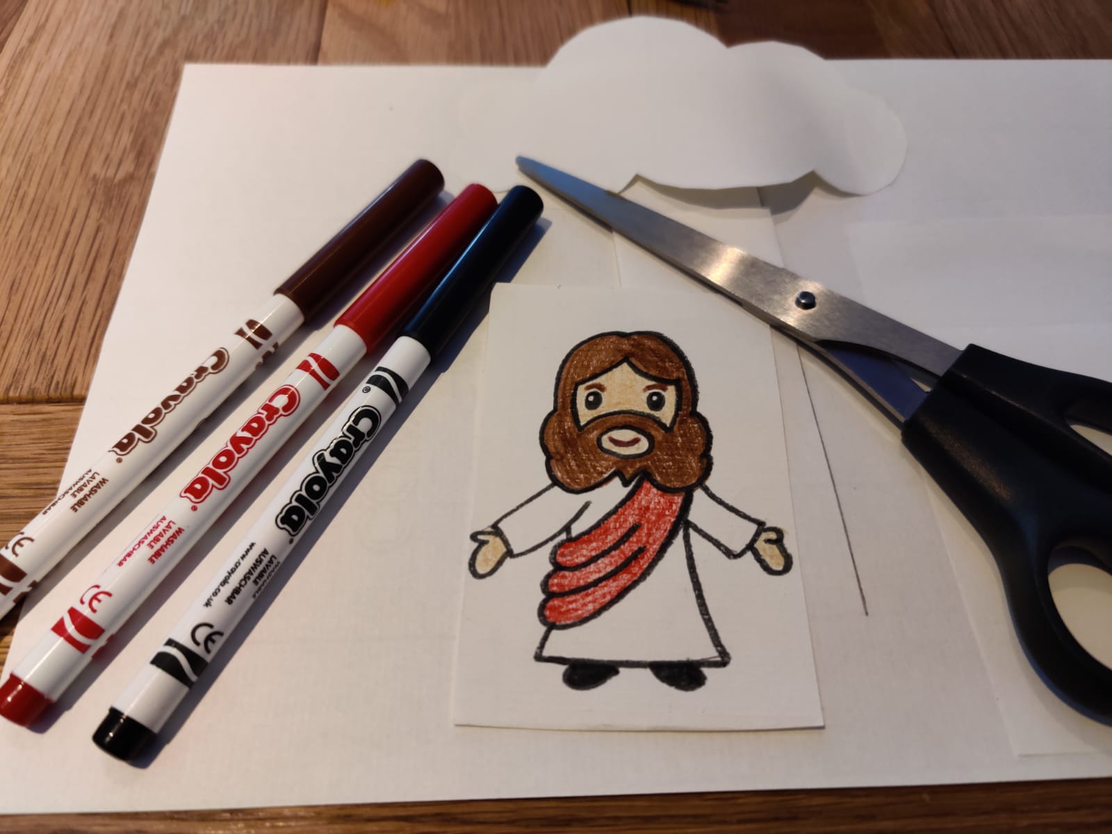 Ultra Disco Stu - Running on empty: CGS Junior Church craft ~ Ascension ...