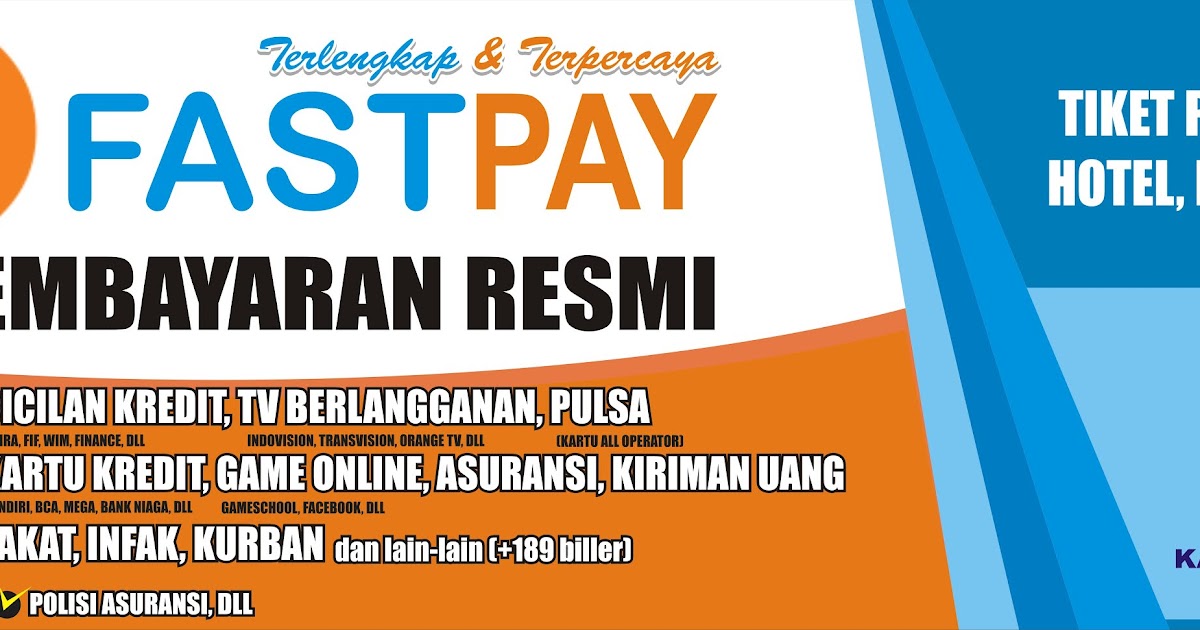 Download Spanduk Fastpay Terbaru Format CDR - KARYAKU