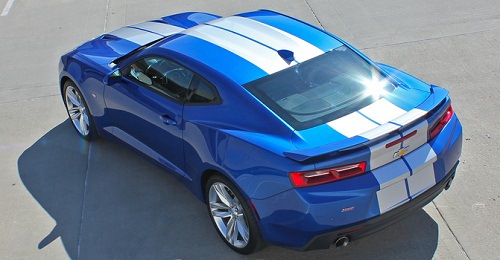 MUSCLE CAR COLLECTION : Car Racing Stripes History