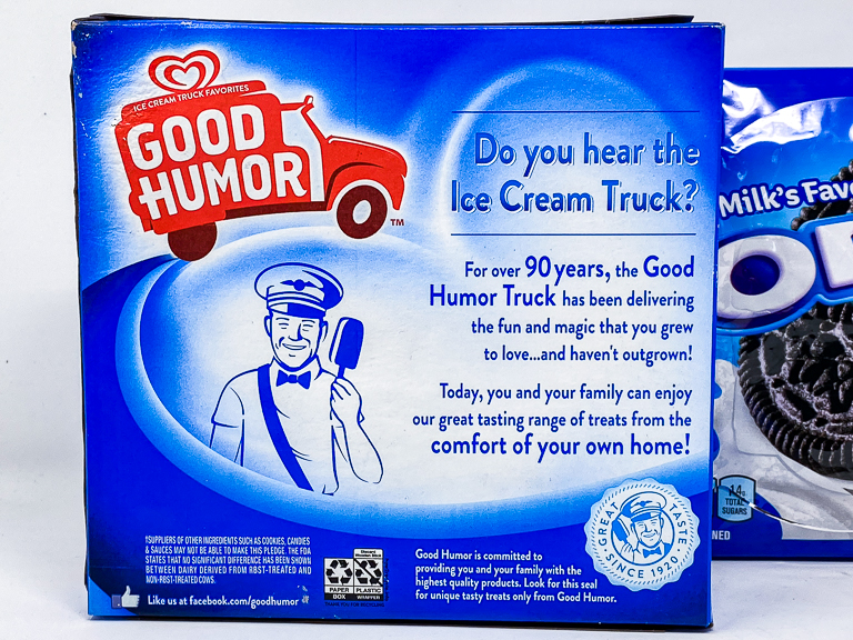 Tales of the Flowers: Oreo Good Humor Bars