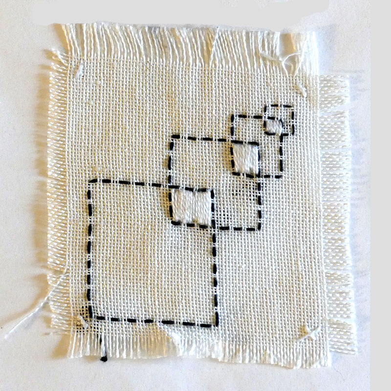 Charlton Stitcher: White stitches